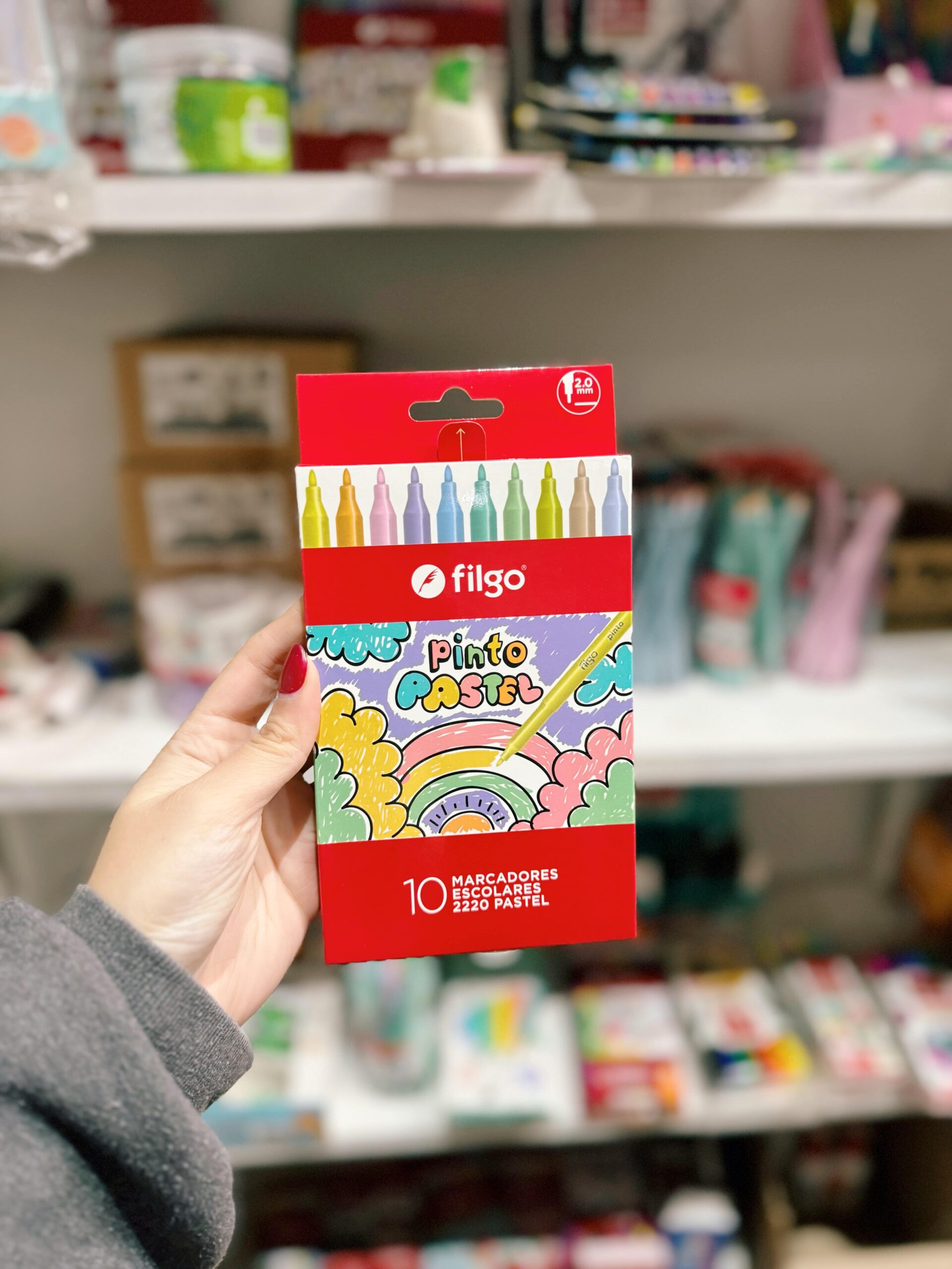 Felpas FILGO pastel x10 - Bikabik